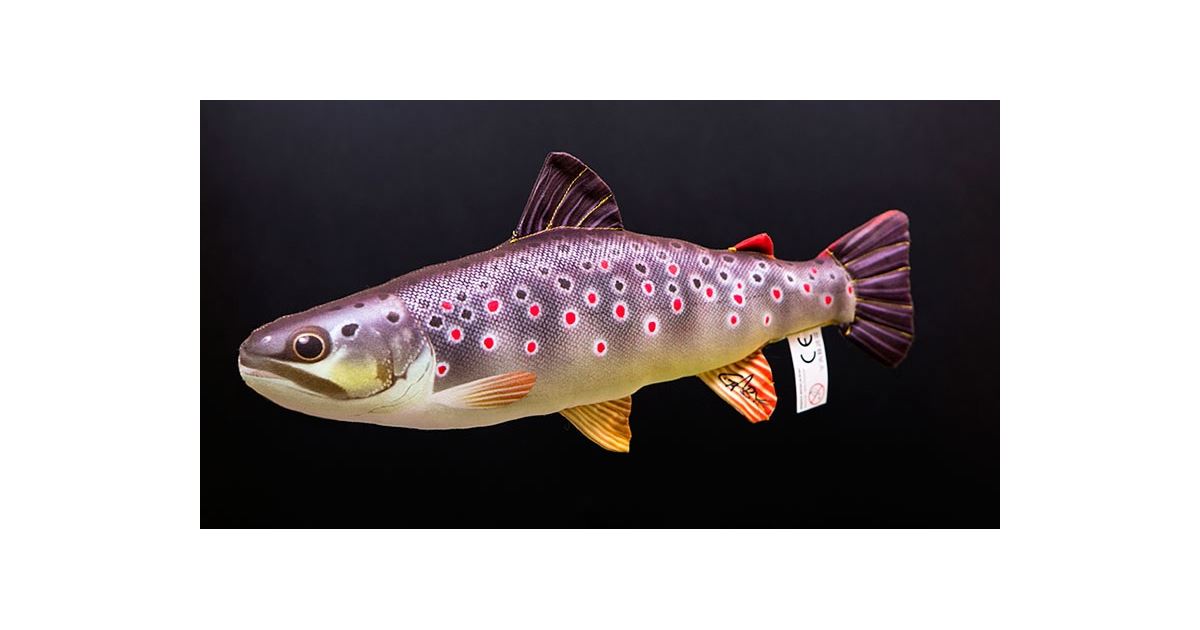 Gaby Plyšová Ryba Pstruh Potočný Mini 35 cm