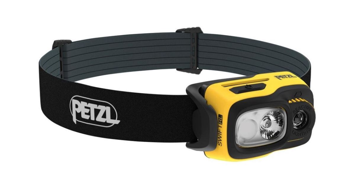 Petzl Čelovka Swift RL Pro 2023 Čiernožltá