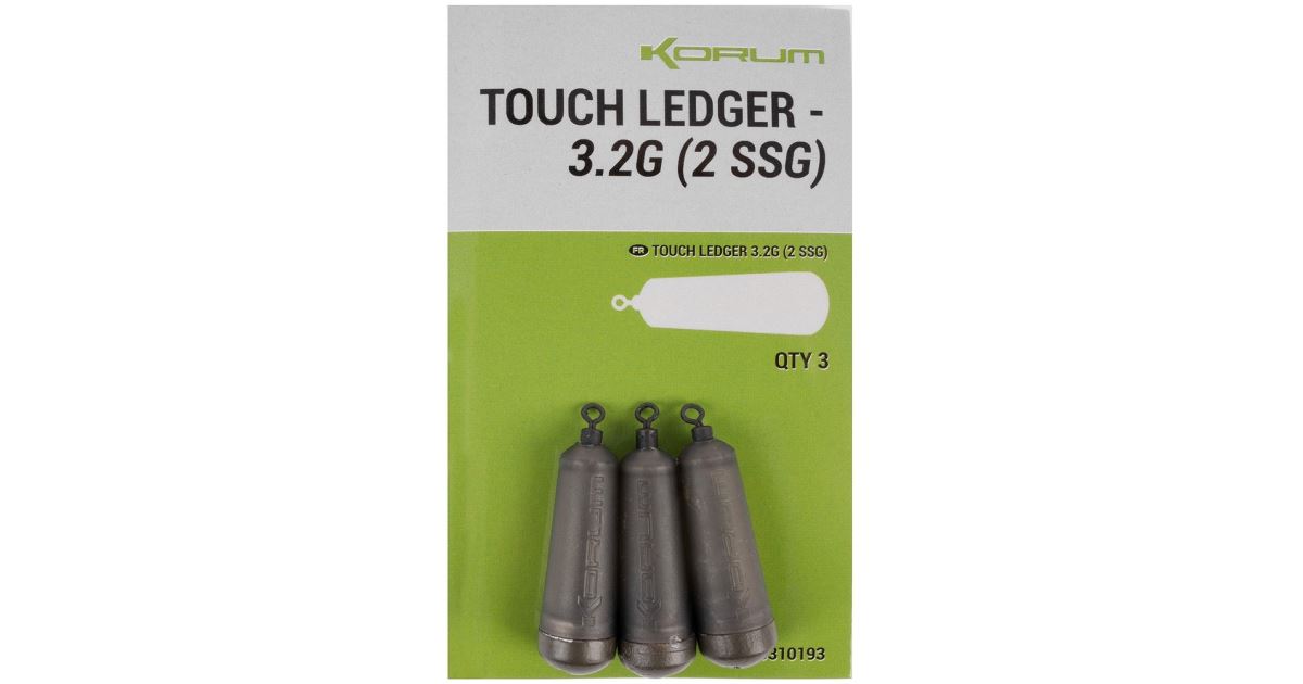 Korum Záťaž Touch Ledger 3,2 g 3 ks