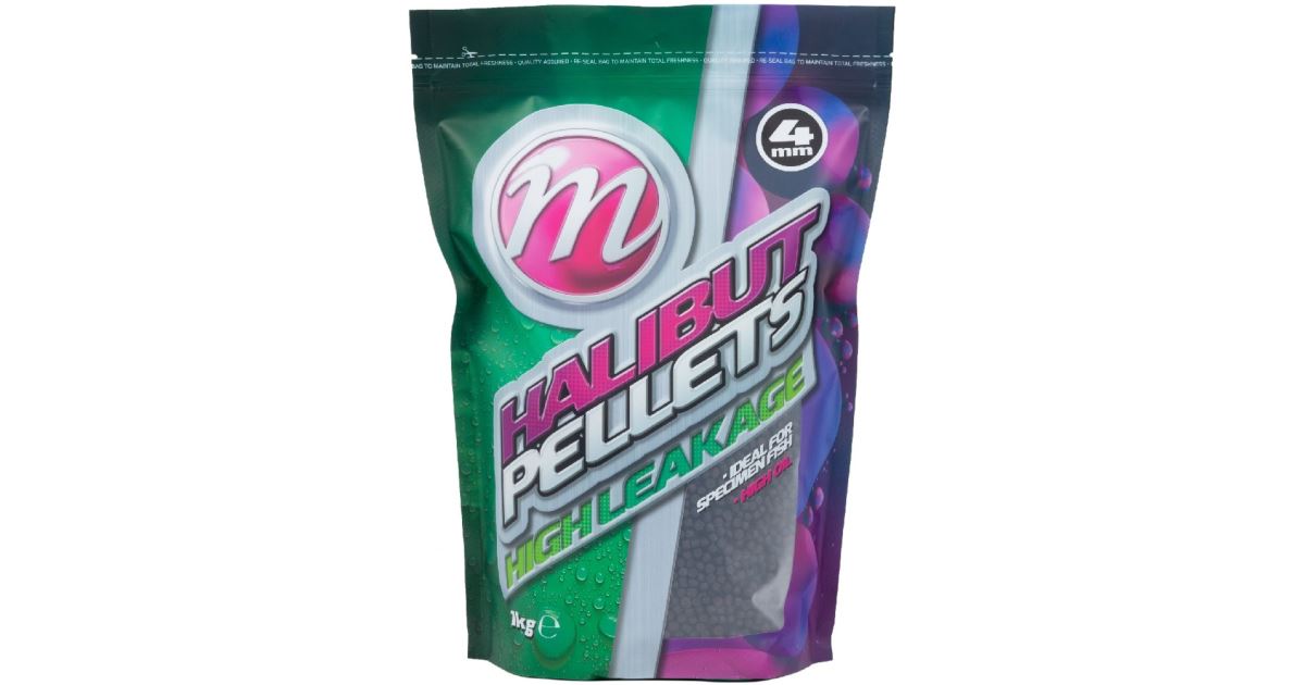 Mainline Pelety Activated Halibut Pellets 1 kg - 4 mm