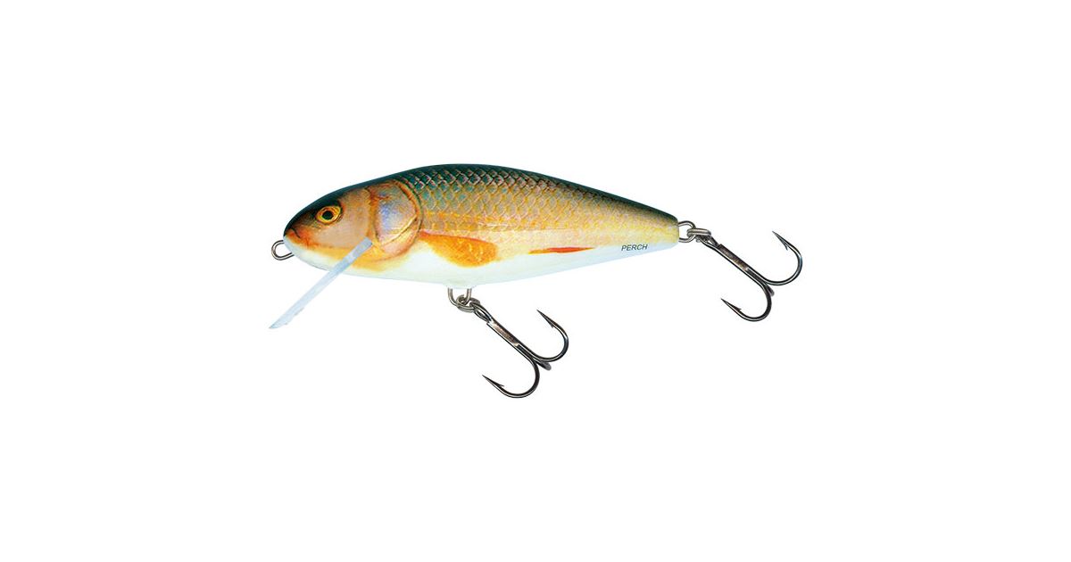 Salmo Wobler Perch Floating Real Roach