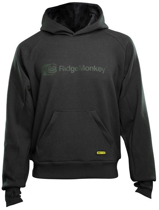 RidgeMonkey Mikina APEarel Dropback MicroFlex Hoody Grey