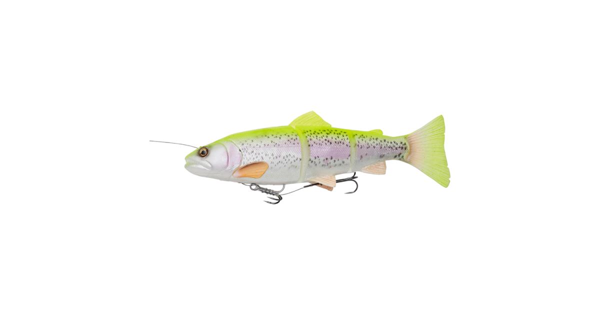 Savage Gear Gumová Nástraha 4D Linethru Trout Slow Sinking Lemon Trout