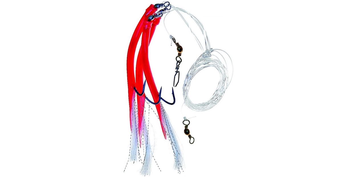 JSA Fish Nádväzec na more Trubičky Červené-Veľkosť Háčika 4/0