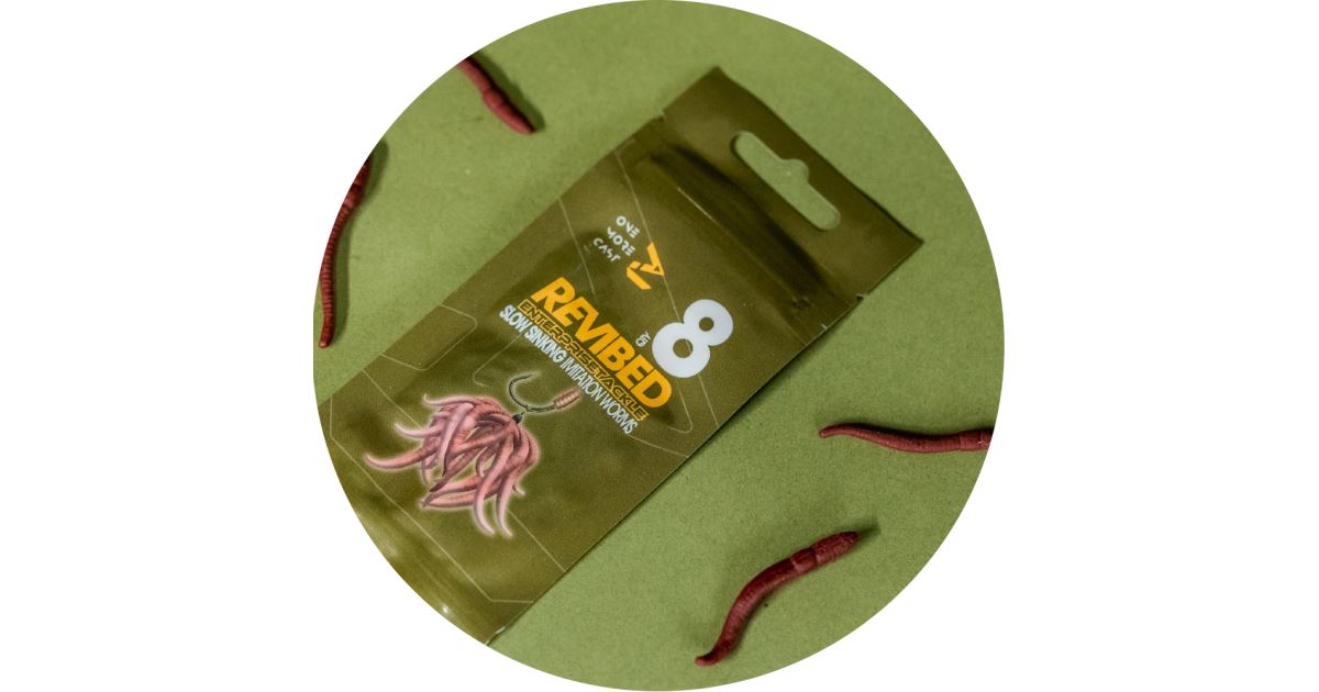 One More Cast Umelá Dážďovka Revibed Imitation Worms 8 ks